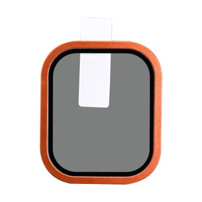 China 49 mm glazen horloge schermbeschermer Aluminium legering voor smartwatches Te koop