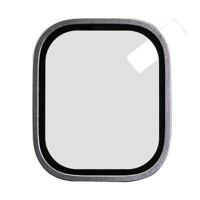 China 49 mm glazen horloge schermbeschermer Aluminium legering voor smartwatches Te koop