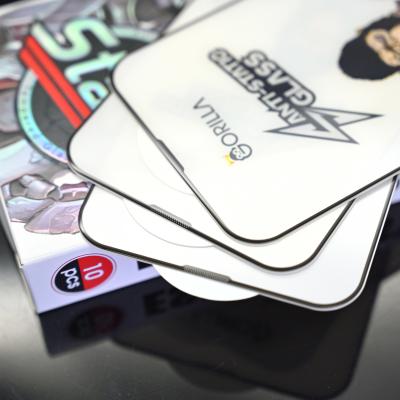 Cina 3D 9H Protezione schermo cellulare 0.33mm Alto trasparente facile da usare in vendita