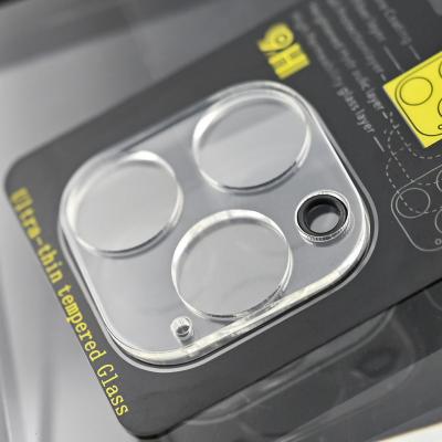 China Ontploffingsvrij gehard glas camera-lensbeschermer Volle dekmantel 9H zijdeprint Te koop