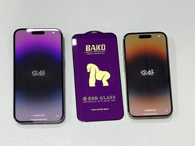 中国 Iphone 14 Pro Max 向け テンパール ガラス ESD スクリーン プロテクター アンチ 静的 販売のため
