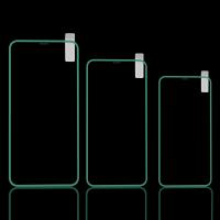 China 3D Silicone Edge Luminous Glass Protector for sale