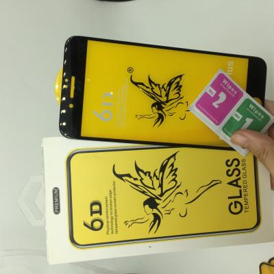 Cina 6d Angel Full Coverage 9H Tempered Glass Screen Protector Per Iphone 12 Pro Max in vendita