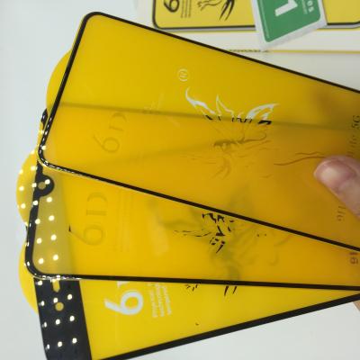 Cina 6d Angel Full Coverage 9H Tempered Glass Screen Protector Per Iphone 12 Pro Max in vendita