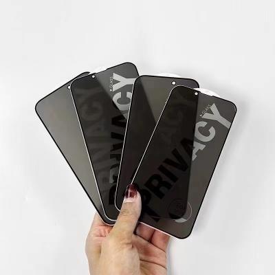 China Protector de tela de privacidade OG AB Glue Anti Spy Para iPhone 14 Pro Max à venda