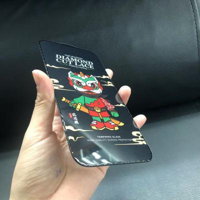 Cina Protezione schermo Telefono cellulare Vetro temperato Prezzo di fabbrica 2019 Colla completa 9H 10D per Iphone 6 7 8 Plus Xs Xr Xs Max Nero Bianco in vendita