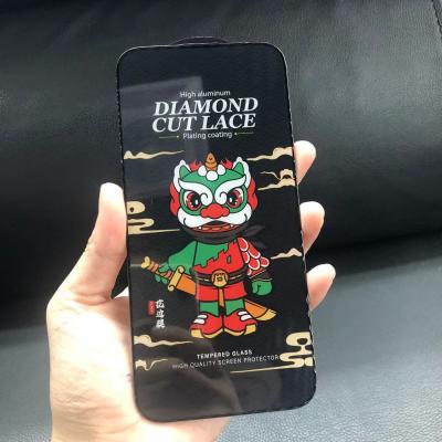 Cina Protezione schermo Telefono cellulare Vetro temperato Prezzo di fabbrica 2019 Colla completa 9H 10D per Iphone 6 7 8 Plus Xs Xr Xs Max Nero Bianco in vendita