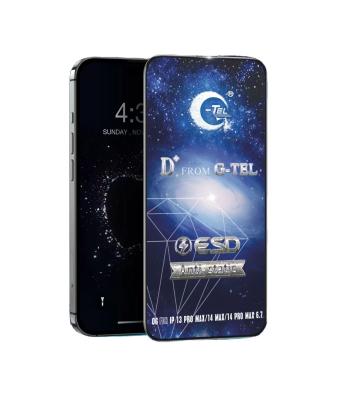 Cina Gtel ANTI STATIC ESD schermo del telefono cellulare proteggere vetro temperato anteriore per iPhone 14 PROMAX in vendita