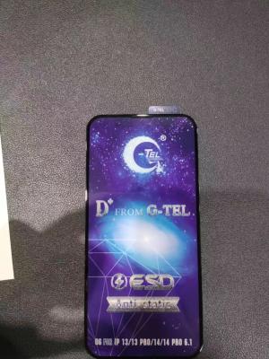 Cina Gtel ANTI STATIC ESD schermo del telefono cellulare proteggere vetro temperato anteriore per iPhone 14 PROMAX in vendita