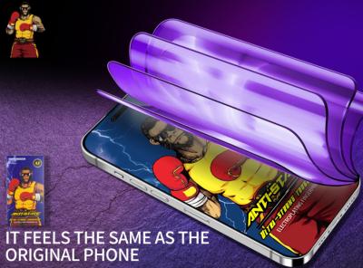Cina RoHS Protezione per schermo trasparente Anti impronte digitali Per Iphone 14 Pro Max in vendita