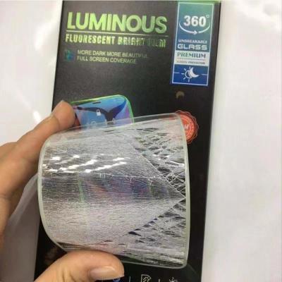 Cina Protettore per schermo trasparente a bordo in silicone 3D adesivo completo luminoso in vendita