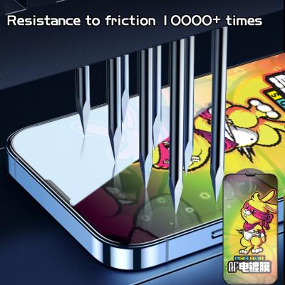 Cina ESD Glass Screen Protector Super Touhened For 4 Hous Read Hardenessis 9H in vendita
