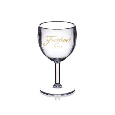 China Opnieuw te gebruiken Plastic Glaswerk voor Wijn & Champagne Unbreakable Wine Glass Te koop
