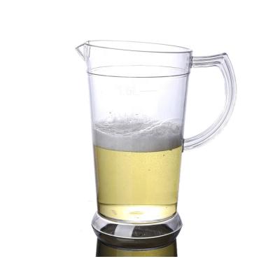 Cina Logo Plastic Beer Pitcher Cooler su ordinazione 1600ml BPA libero in vendita