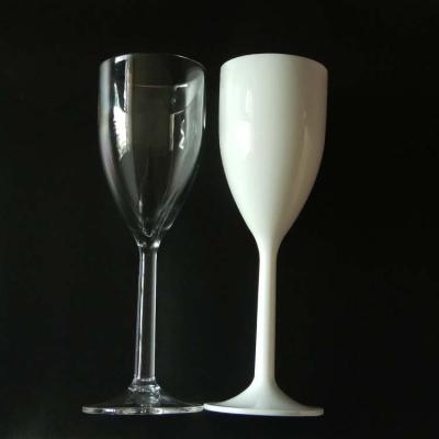 Cina logo di plastica solido di colore di Champagne Glasses For Parties Customized della radura 9oz in vendita