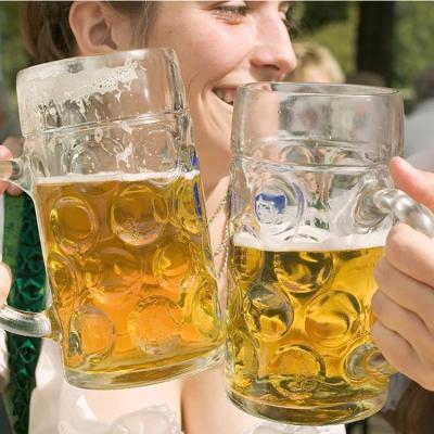 Cina High Durability Unbreakable Food Grade Plastic Beer Glass / Beer Mug in vendita