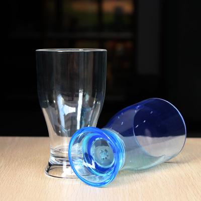Cina Chiari vetri di plastica 8.5oz Flamefield Juice Glasses acrilico di Pilsner in vendita