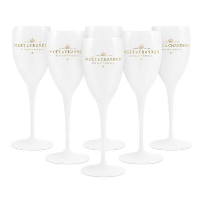 Cina Eco - Friendly Clicquot Champagne Glasses Reusable Shatterproof Recyclable Veuve in vendita