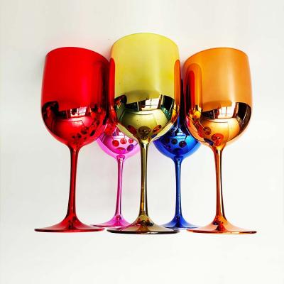 Cina ODM dell'OEM infrangibile del coupé di Moet Chandon Plastic Champagne Glasses dell'oro del partito in vendita