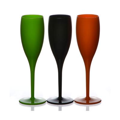Cina Reusable Clear Plastic Champagne Glasses Dishwasher Safe in vendita
