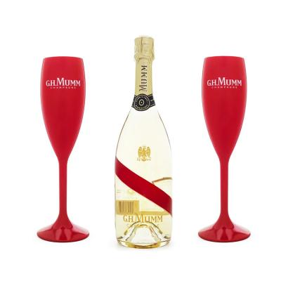 China Chandon Gekleurd Acryl de Wijnglas van Polycarbonaatchampagne flutes 165ml 5.5oz Te koop