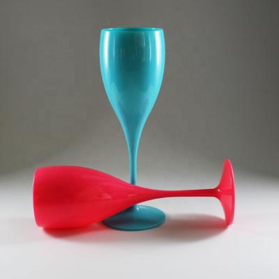 Cina offerta riutilizzabile rossa di 5oz Champagne Flute Customizable Color dalla fabbrica della Cina con basso costo in vendita