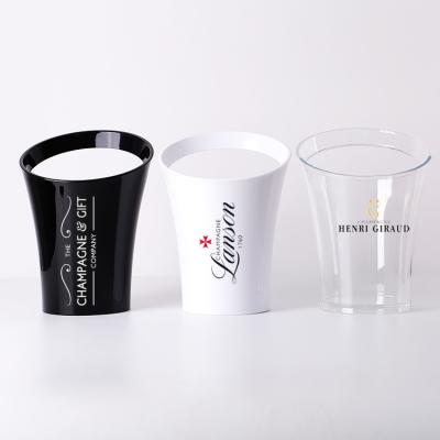 Cina 3L Moet Chandon Ice Bucket Luxery Champagne Wine Cooler Bucket di plastica in vendita