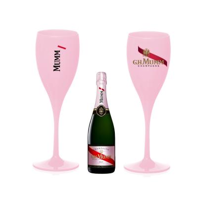 Cina Reusable Dishwasher Safe Plastic Champagne Glasses Unbreakable Acrylic Champagne Flutes in vendita