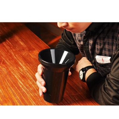 Cina Secchio di plastica portatile della sputacchiera del vino per l'assaggio di vino Mini Spittoon Reusable in vendita