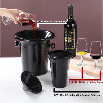 Cina Secchio di plastica 3.7L 2L della sputacchiera dell'assaggio di vino del polipropilene in vendita