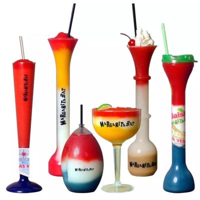 China Fruttifica Juice Drinking Party Yard Cups con il coperchio e la paglia for sale
