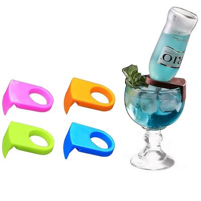 Cina Il supporto di Coronarita ha marcato a caldo il calice di Margarita Glasses Clips For Schooner degli accessori del vino in vendita