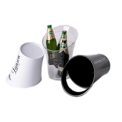 Cina 3L Moet Chandon Ice Bucket Luxery Champagne Wine Cooler Bucket di plastica in vendita