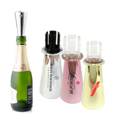 Cina Becco portatile Champagne Sipper della bottiglia di vino di Moet Wine Pourer Light Weight del commestibile in vendita