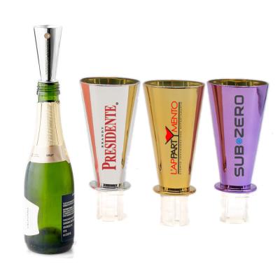 Cina Becco portatile Champagne Sipper della bottiglia di vino di Moet Wine Pourer Light Weight del commestibile in vendita