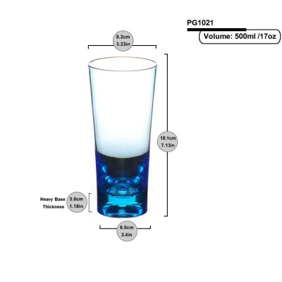 Cina Vetri di colpo di plastica della vodka di Glasses Colorful Unbreakable SAN della chiavetta ciao della palla accatastabile in vendita