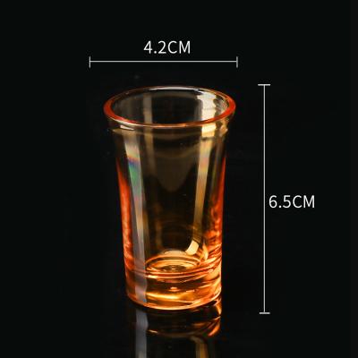 Cina Customized Printing 6 Shot Glass Dispenser And Holder Bar Shot Dispenser With Sloga in vendita