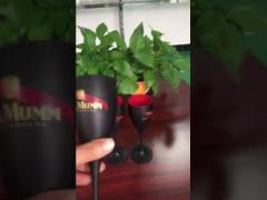Il calice di plastica del partito 150ml Champagne Glasses Cocktail Plastic Wine ha personalizzato il colore ed il logo