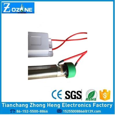 China 80W 7000mg Tube Ozon Generator Quartz Tube Luchtzuiverings Tube Te koop