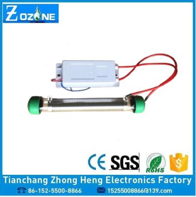 China 80W 7000mg Tube Ozon Generator Quartz Tube Luchtzuiverings Tube Te koop