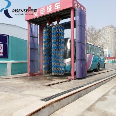 中国 自動ブラッシュトラック バス洗濯機 熱浸しガルバン製鋼枠用 販売のため