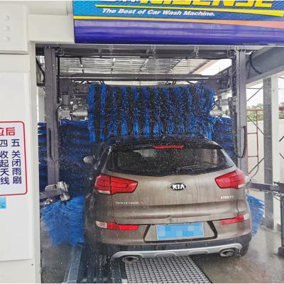 Cina Potenza totale della macchina 39kw Sistema di lavaggio auto completamente automatico con funzione di cera di schiuma in vendita