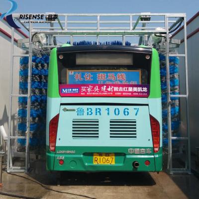 中国 24000*5114mm 移動範囲 トラックバス自動洗濯機 3つのブラシ 販売のため