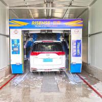 China 380V Fully Automatic Rollover Car Wash Machine With Wheel Brush for sale