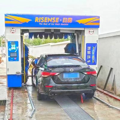 Cina Lavaggio a spazzola ad alta pressione Rivolgersi Lavatrice di auto mobile completamente automatica in vendita