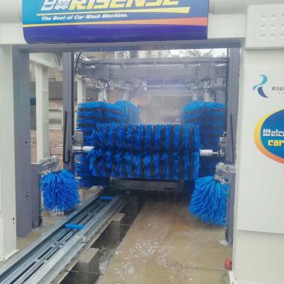 Cina Lavatrice di auto a tunnel completamente automatica con potenza di uscita 1500W e certificazione CE in vendita