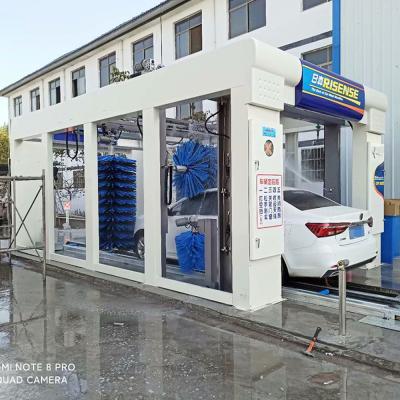 Cina Lavatrice di auto a tunnel completamente automatica con potenza di uscita 1500W e certificazione CE in vendita