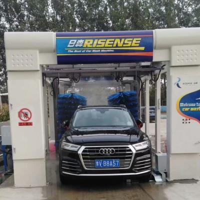 China Tunnelwasmachine CC-670 met water-/elektriciteitsverbruik van 180 liter per auto for sale
