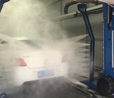 中国 ホットディップガルバニゼッド 触覚のない洗車機 組み込みの高速空気乾燥システム 販売のため