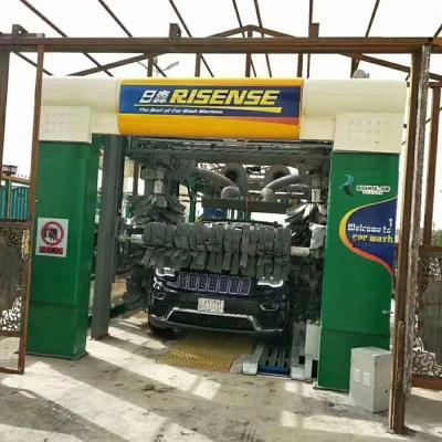 China Autotunnelwasmachine met 1 omwenteling 1 minuut 12 seconden Wastijd Te koop